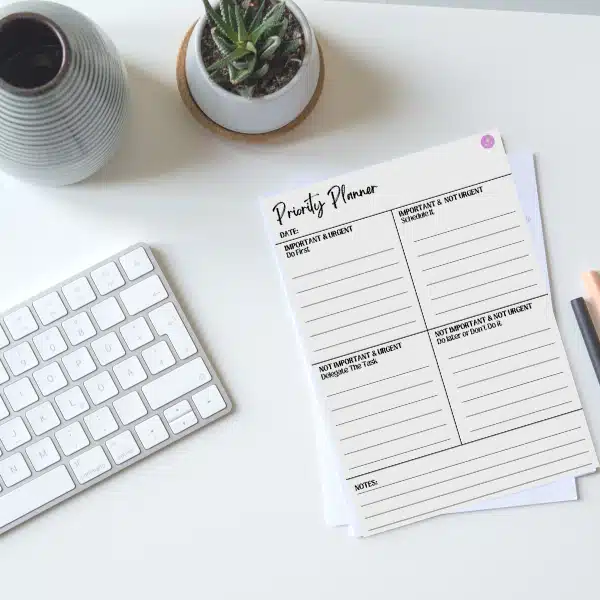 A Guide to the Eisenhower Matrix, How to Use it & a Free Priority ...